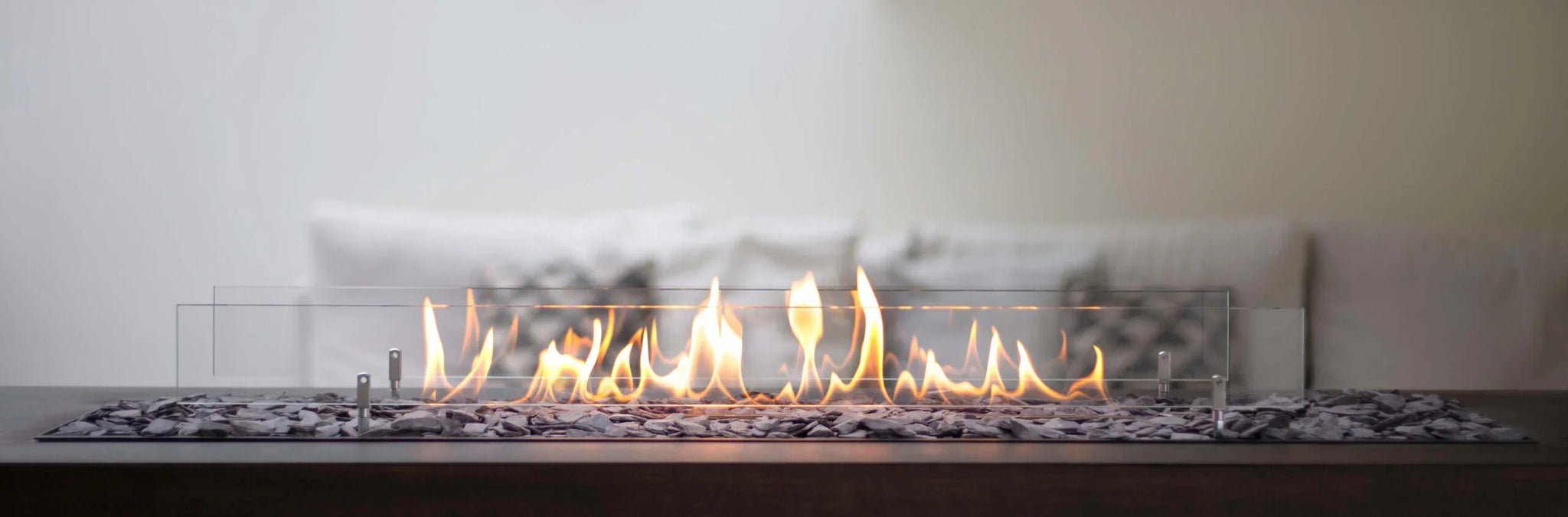 How much heat does a bioethanol fireplace produce?