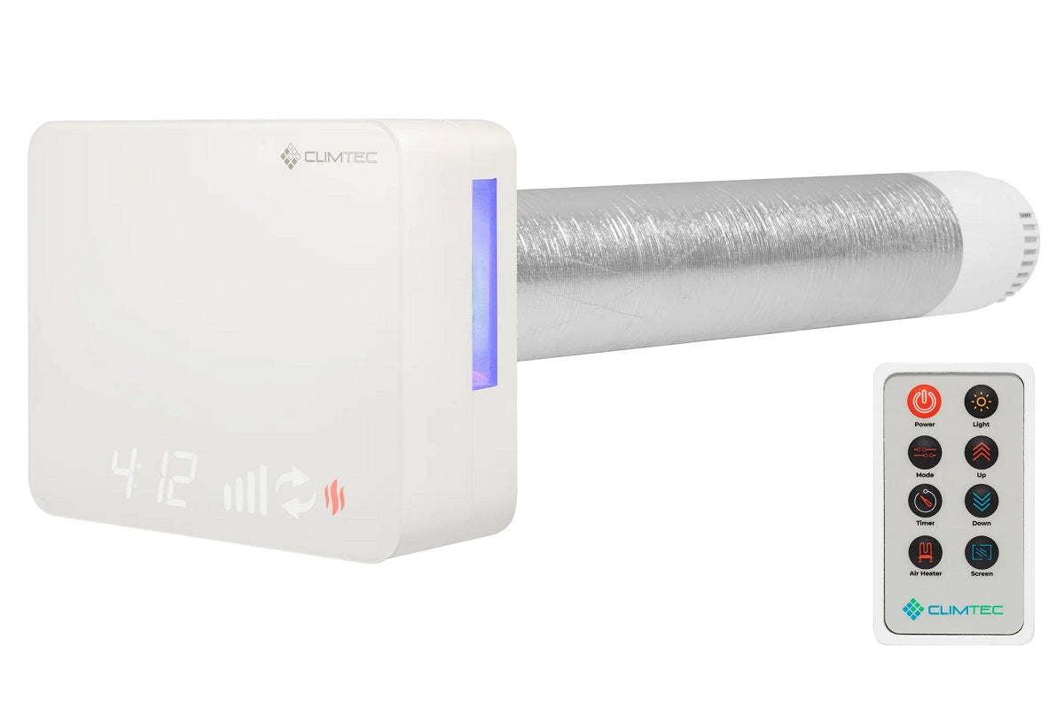 CLIMTEC Optima 125 standard – Single Room MVHR Heat Recovery System